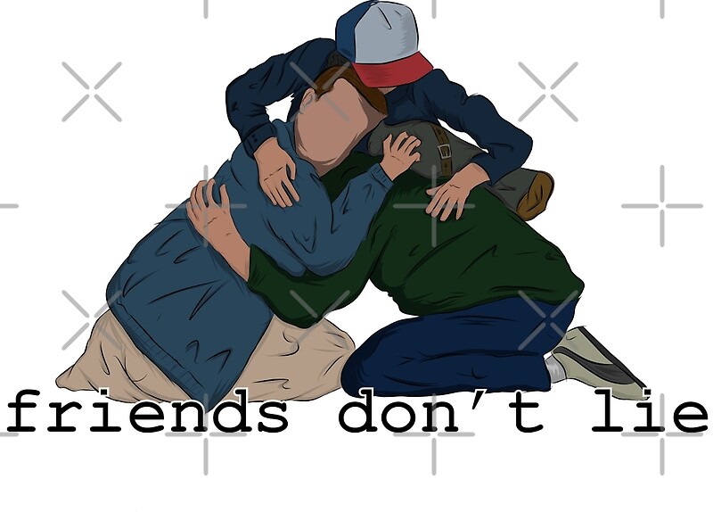 "Stranger Things Hug" by MrBr8side | Redbubble