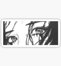 Anime Eyes Stickers | Redbubble