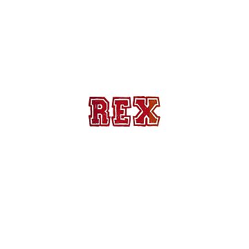 "REX" Poster for Sale by ruviogevio | Redbubble