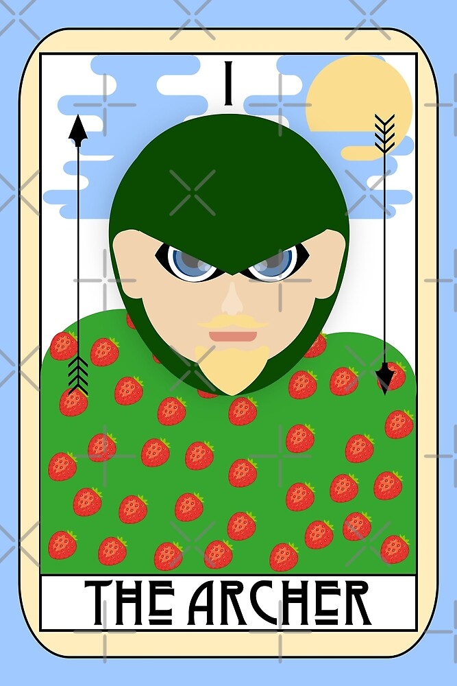 "The Archer (Tarot Card I)" by Isaiah Hunter | Redbubble