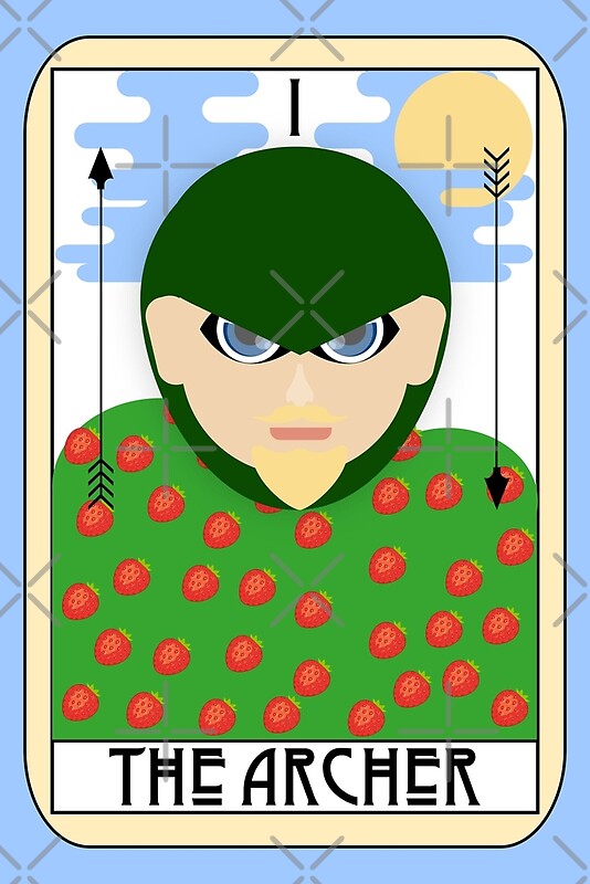 "The Archer (Tarot Card I)" by Isaiah Hunter | Redbubble