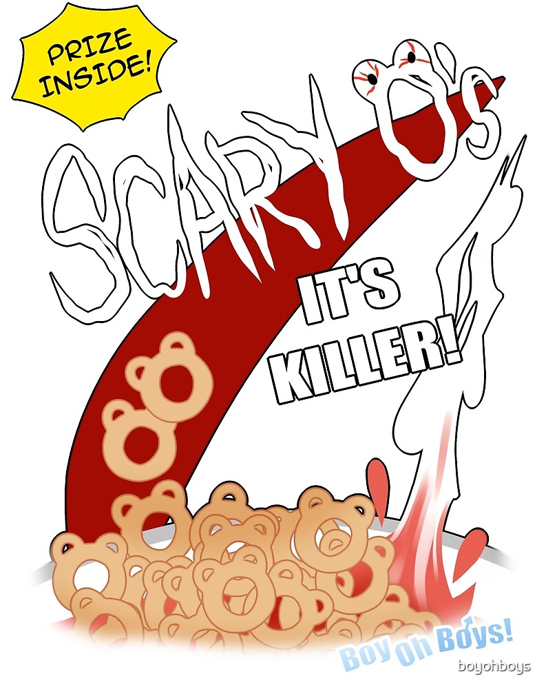 "Scary O's" by boyohboys | Redbubble