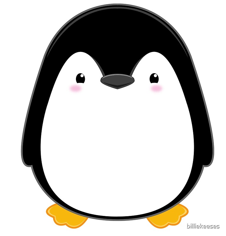 "Cute Kawaii Penguin" by billiekeeses | Redbubble