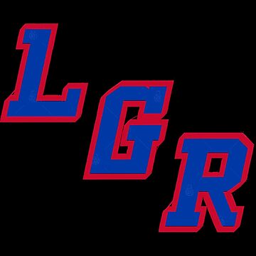 "LGR - White " Sticker for Sale by urneitorno | Redbubble