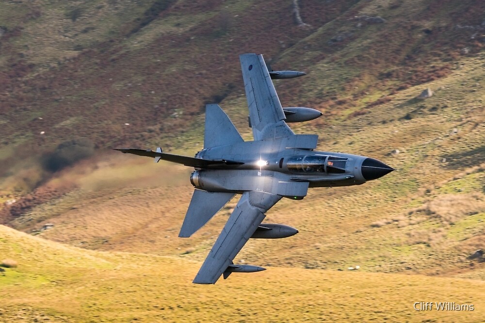 "Marham 62 RAF Tornado at CAD West Mach Loop Wales" by Cliff Williams ...