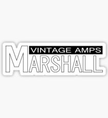 Marshall Amps Stickers | Redbubble
