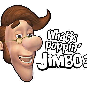 "Jimbo" Sticker for Sale by Lydia Robinson | Redbubble