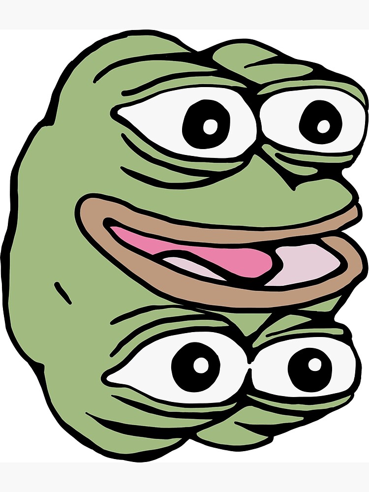 "RARE PEPE Reversed" Framed Print by Konpoonti | Redbubble