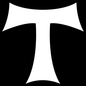 "Tau Saint Anthonys Cross Symbol" Classic T-Shirt for Sale by ...