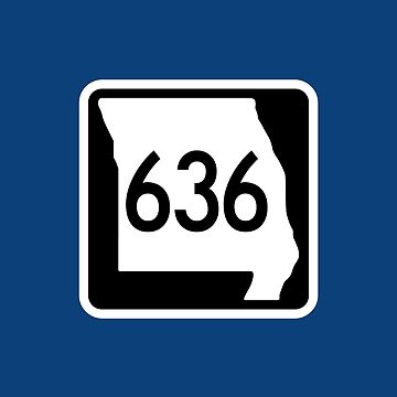 "Missouri State Route 636 (Area Code 636)" Cap for Sale by SRnAC ...