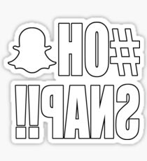 Snapchat Ghost: Stickers | Redbubble