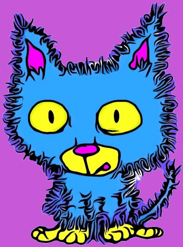 "FUZZEE KITTEN" by paulvolker | Redbubble