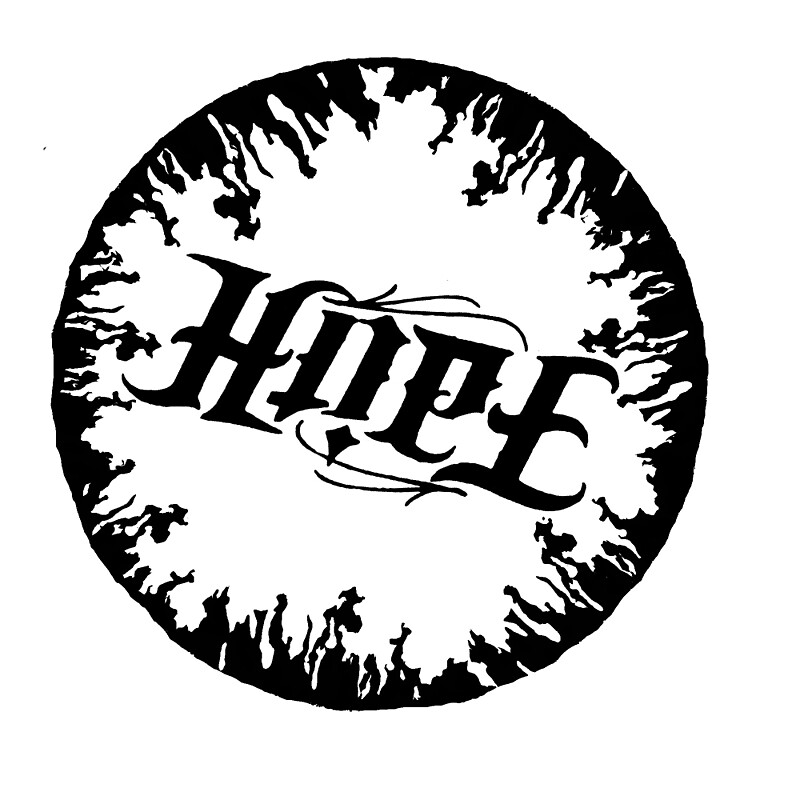 "Hope and faith ambigram" by Joseph Haug | Redbubble