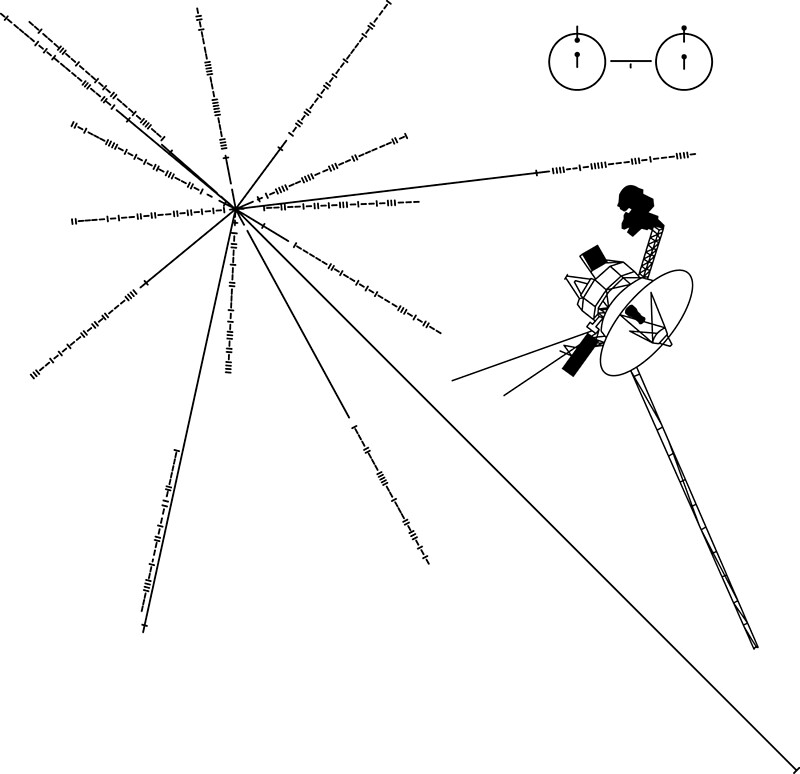 "Voyager Spacecraft - Golden Record Design" by Rupert Bainbridge ...