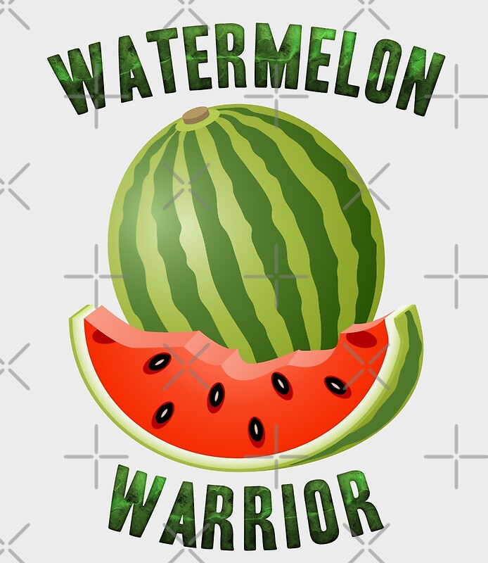"Watermelon Warrior" by cathelms | Redbubble