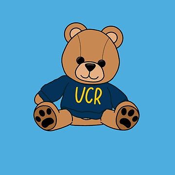 "ucr teddy bear" Essential T-Shirt for Sale by rheathemistry | Redbubble