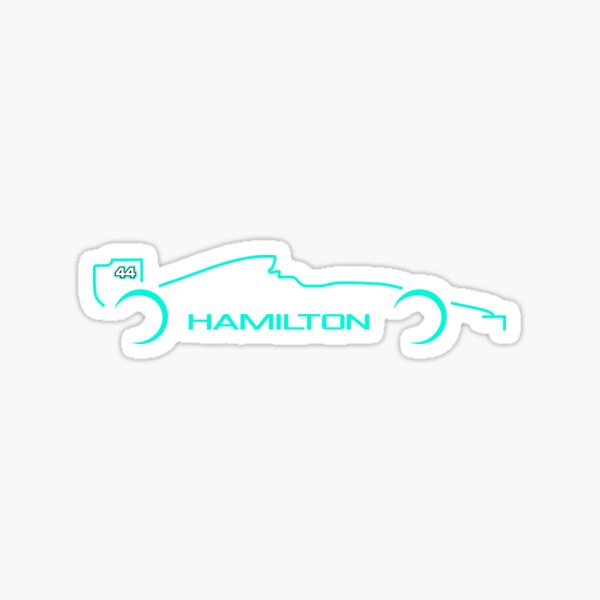 Lewis Hamilton Stickers | Redbubble