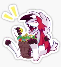 Lycanroc: Stickers | Redbubble