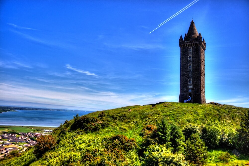 "Scrabo Tower" by rosscaughers | Redbubble
