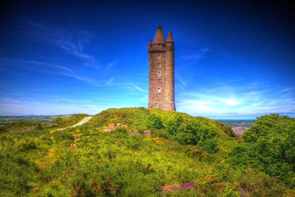 "Scrabo Tower 2" by rosscaughers | Redbubble