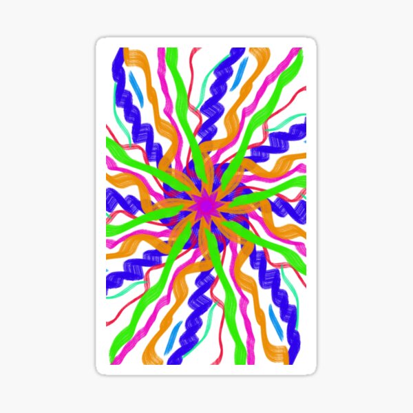 Party Streamer Stickers | Redbubble