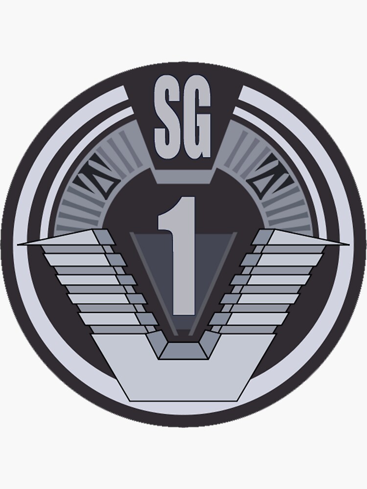 "Stargate SG-1 badge" Sticker by kerchow | Redbubble