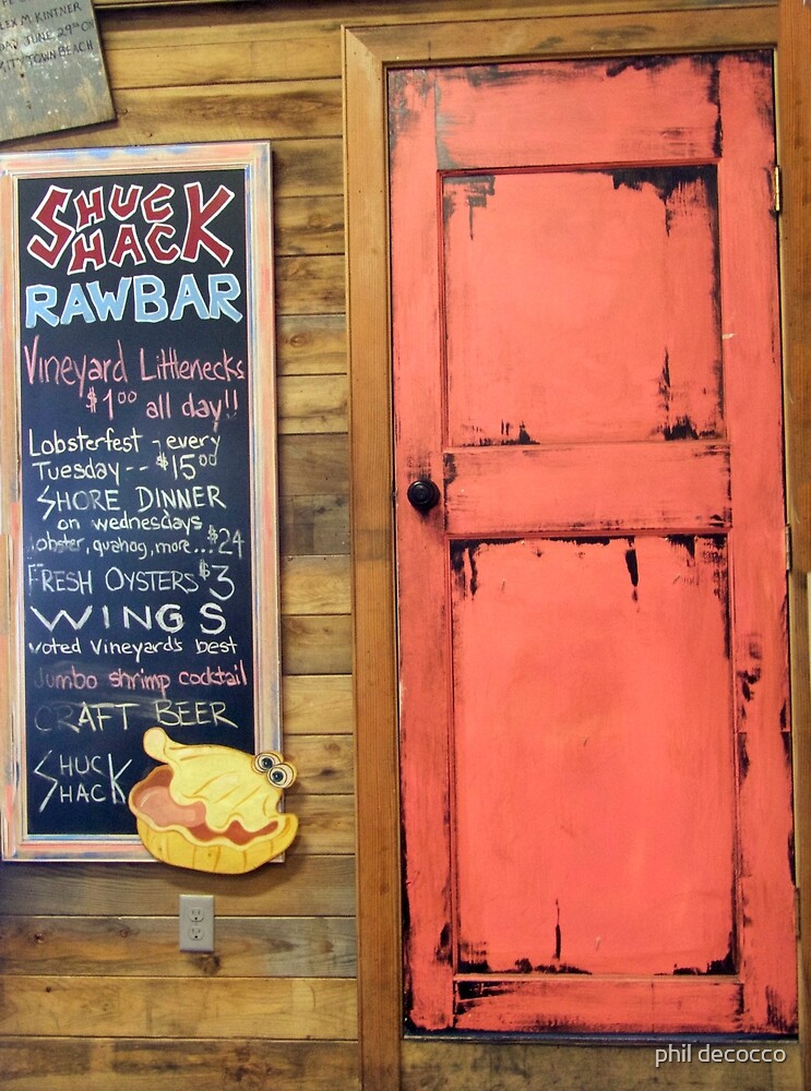 "Shuck Shack" by phil decocco | Redbubble
