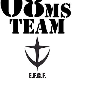 "08th MS team" Sticker by MICROmor | Redbubble