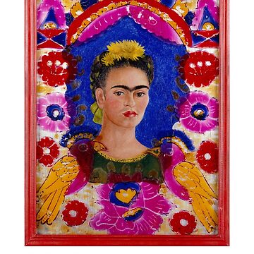"Frida Kahlo - The Frame" Poster for Sale by paintingmovie | Redbubble