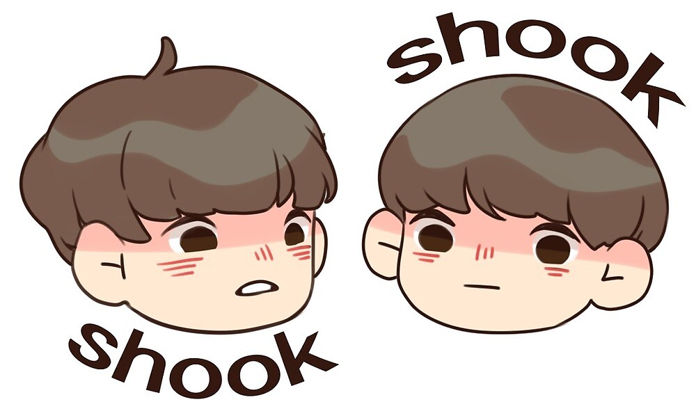 "shook kook" by muu-baba | Redbubble