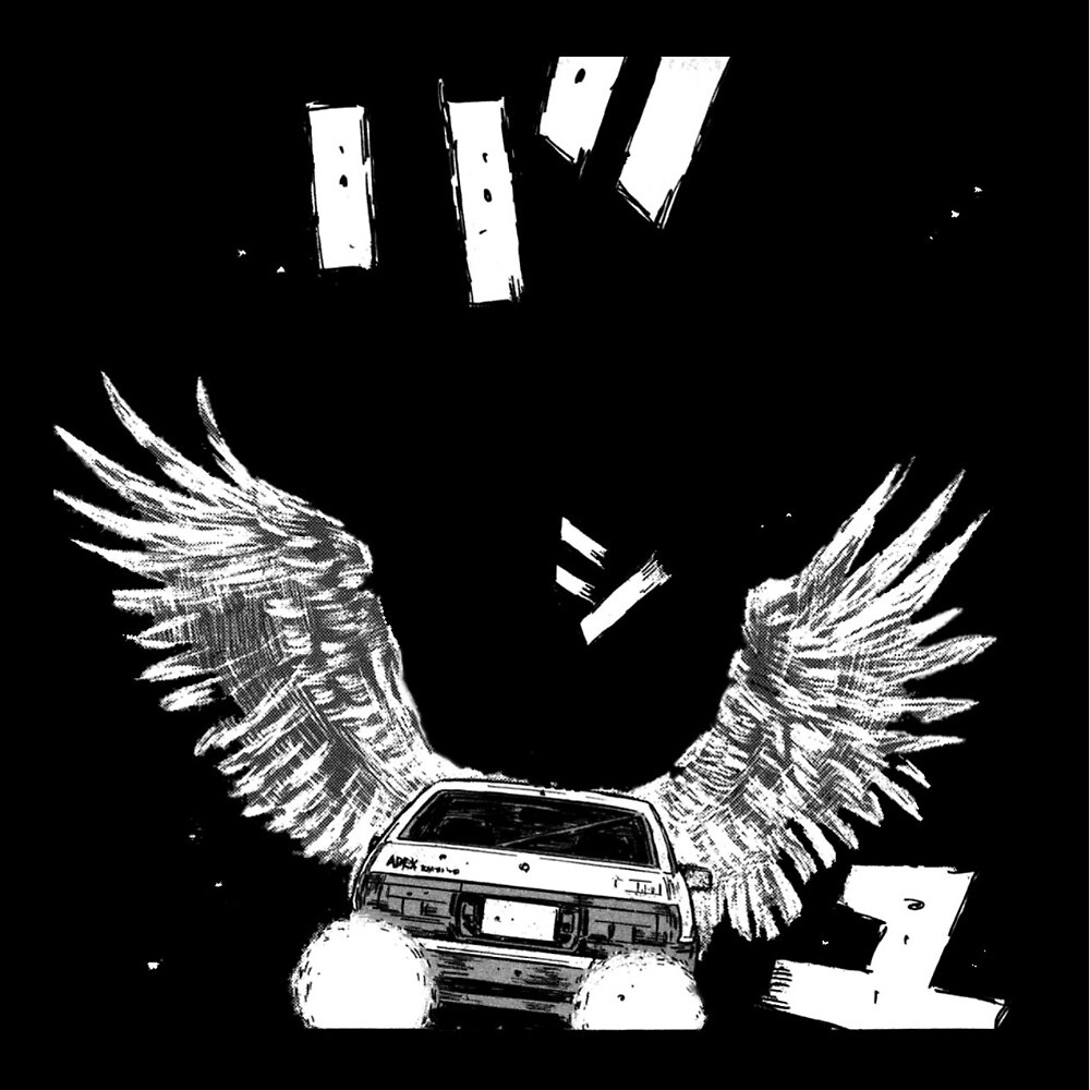 "AE86 Wings" by Hachiball | Redbubble
