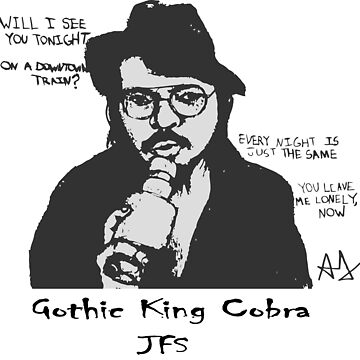 "Copy of Gothic King Cobra jfs For Cobra JFS Fans Funny " Sticker for ...