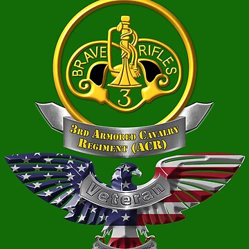"3rd Armored Cavalry Regiment (ACR) Veteran" iPad Case & Skin for Sale ...