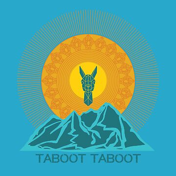 "Taboot Taboot" Sticker for Sale by wevegotaband | Redbubble