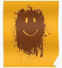 Forrest Gump Smiley Face: Poster | Redbubble