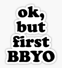 Bbyo: Stickers | Redbubble