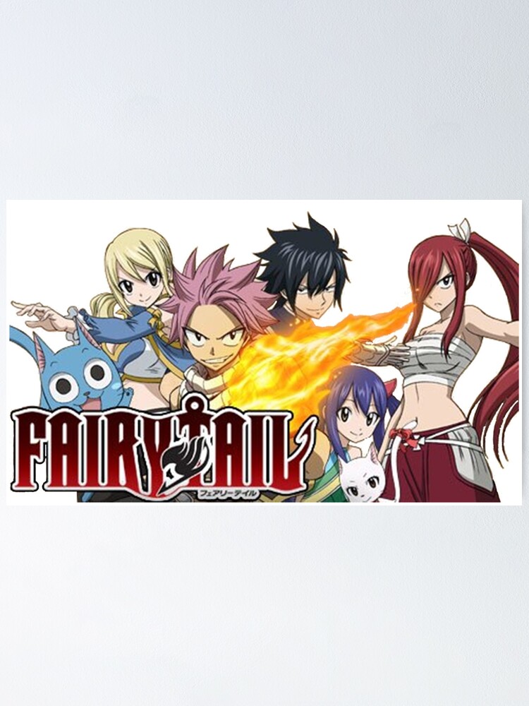 "Fairy tail" Poster by ahstrological | Redbubble