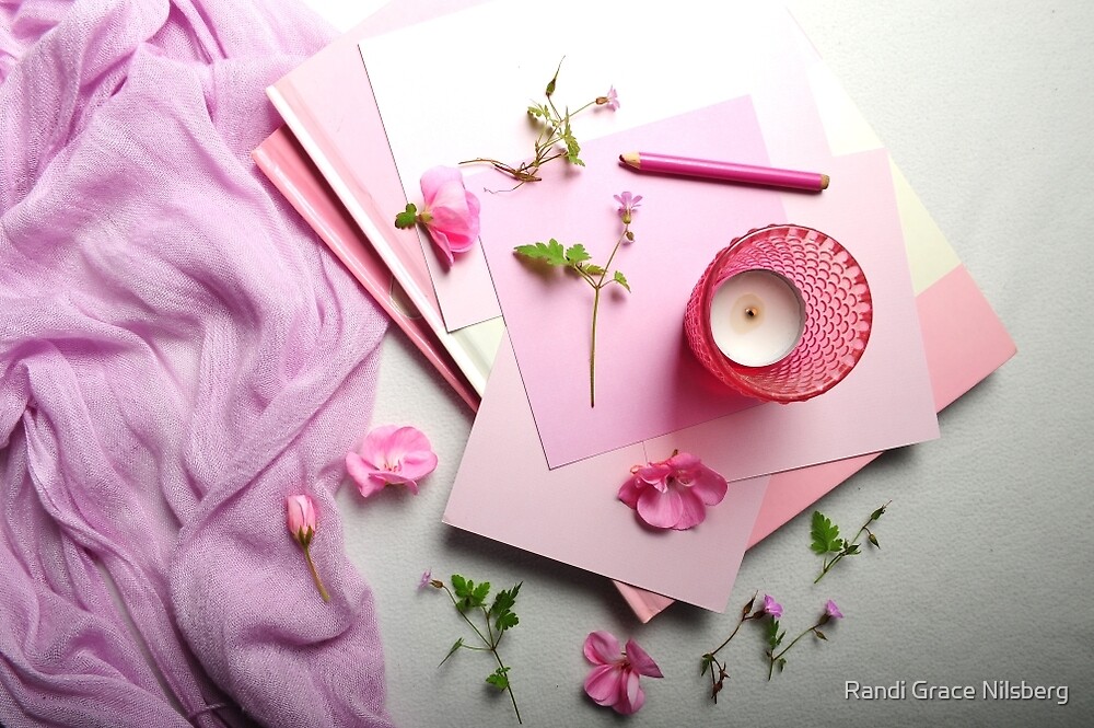 "Pink Poem" by Randi Grace Nilsberg | Redbubble