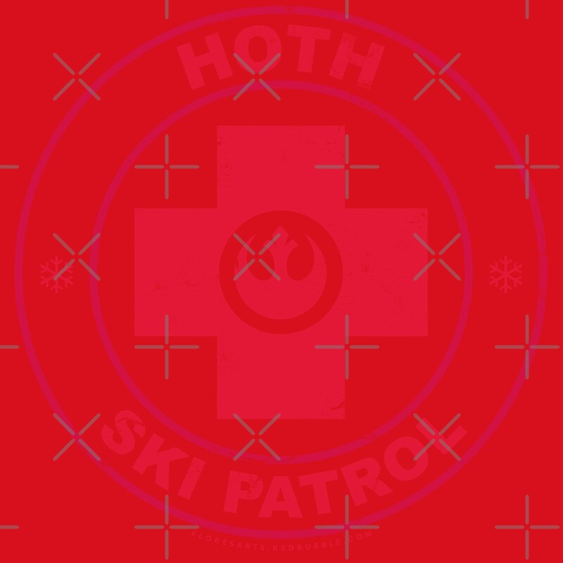 "Hoth Ski Patrol" by floresarts | Redbubble