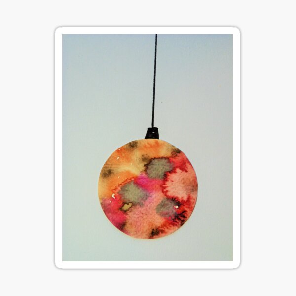 Red Bauble Stickers | Redbubble