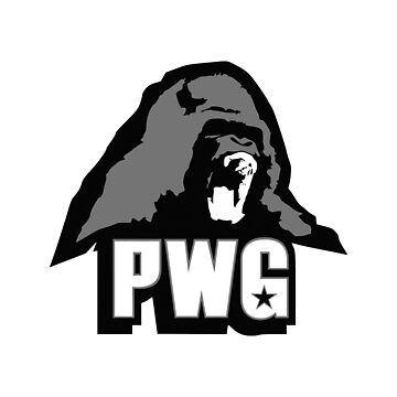 "PWG Wrestling Logo" Sticker for Sale by imcrimsonross | Redbubble