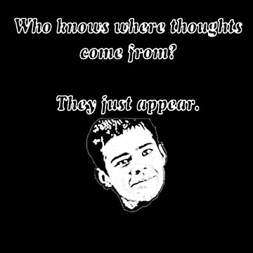 "Who knows?" Sticker for Sale by CarlDeaves | Redbubble