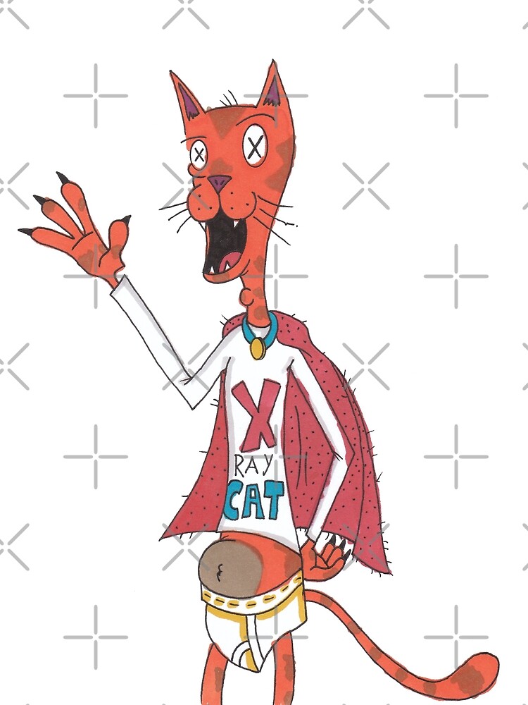 "X-Ray Cat" by pablopistachio | Redbubble