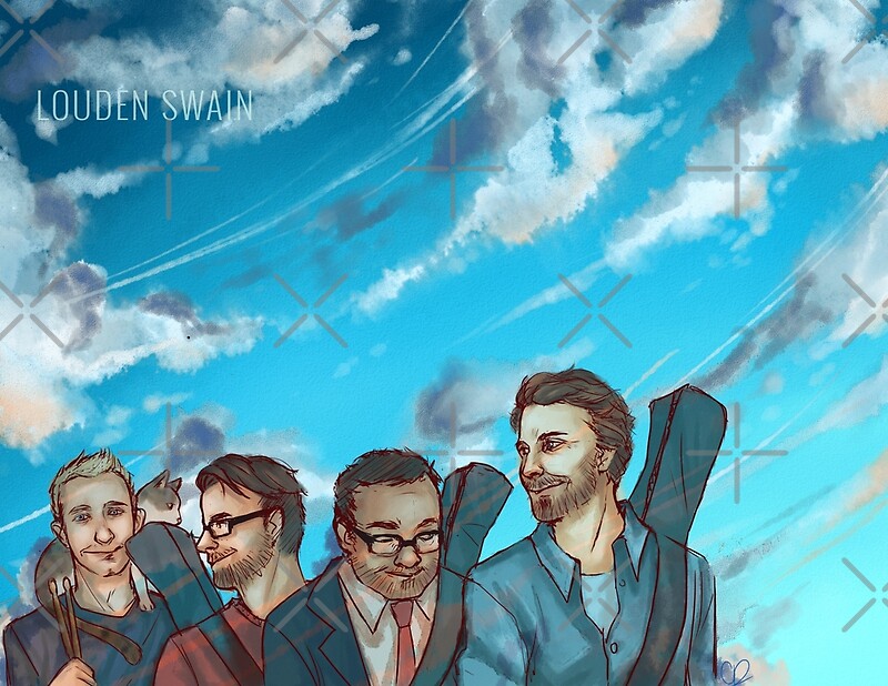 "Louden Swain Sky " by toastytofu | Redbubble