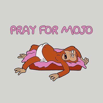 "Simpsons Pray For Mojo" Sticker for Sale by thebcarts | Redbubble