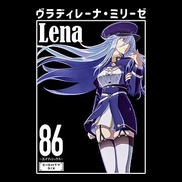 "Lena - 86 Eighty Six" Poster for Sale by ice-man7 | Redbubble