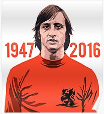Johan Cruyff: Posters | Redbubble