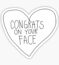 Congratulations: Stickers | Redbubble