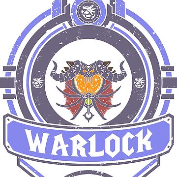 "WARLOCK CREST" Poster for Sale by EXION CREW | Redbubble