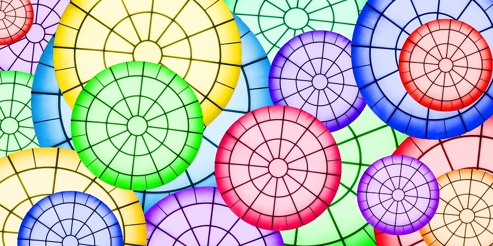 "pretty colored circle design " by holidayfashion | Redbubble